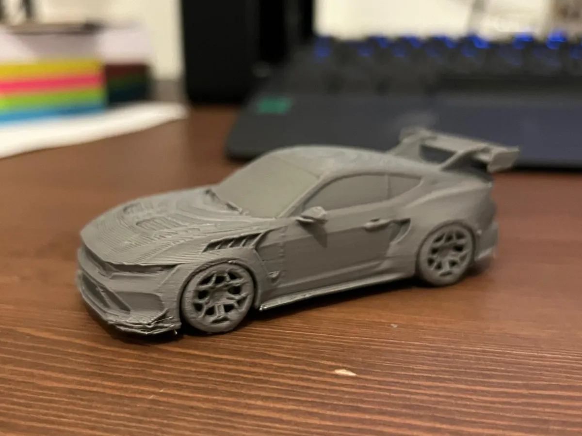 Ford Mustang GTD - Free 3D Print Model - MakerWorld