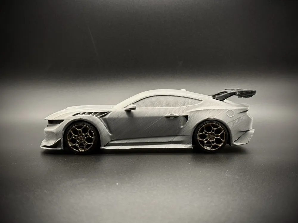 2025 Ford Mustang GTD - 1/24 Scale Car model! - Free 3D Print Model ...
