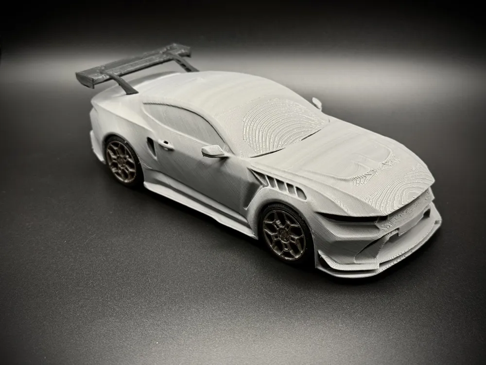 2025 Ford Mustang GTD - 1/24 Scale Car model! - Free 3D Print Model ...
