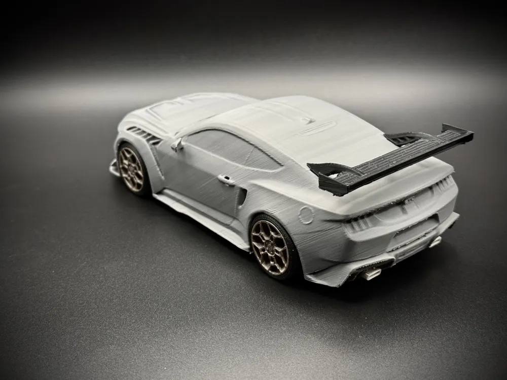 2025 Ford Mustang GTD - 1/24 Scale Car model! - Free 3D Print Model ...