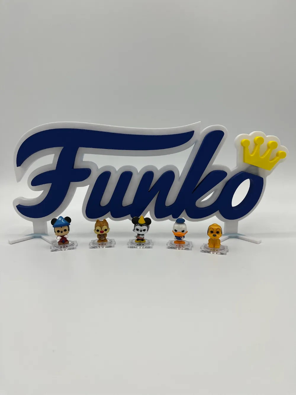 Funko-Logo with stand by Three_D_Ninety - MakerWorld