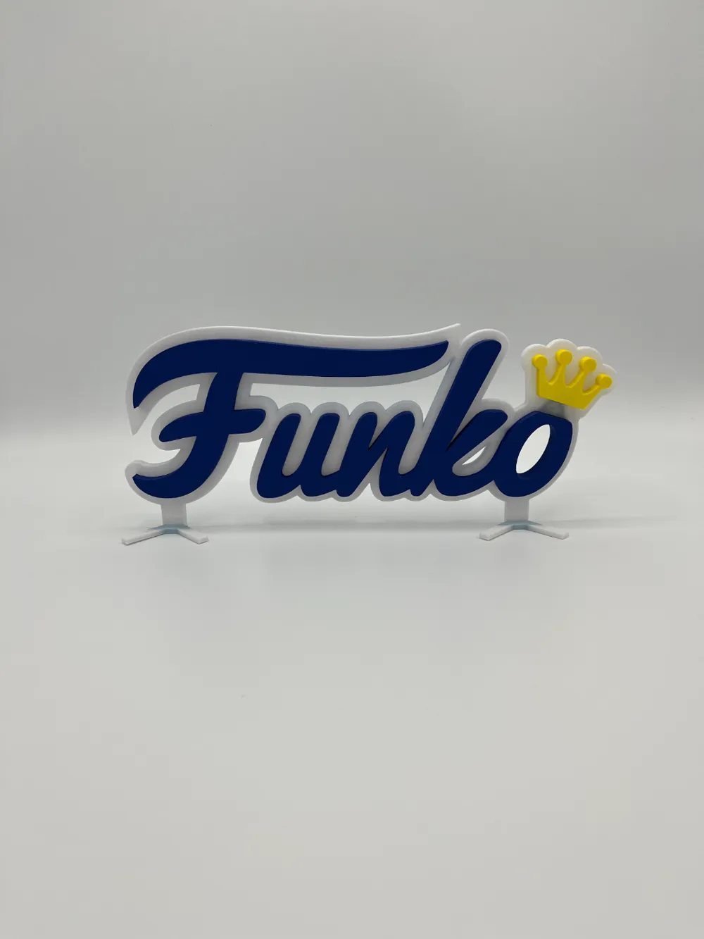 Funko-Logo with stand by Three_D_Ninety - MakerWorld