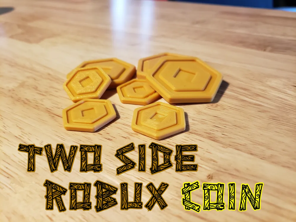 Two Side Robux Coin by RynosaurusRex - MakerWorld