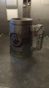 Isengard Stone Tankard – Inspired by Orthanc - Free 3D Print Model ...
