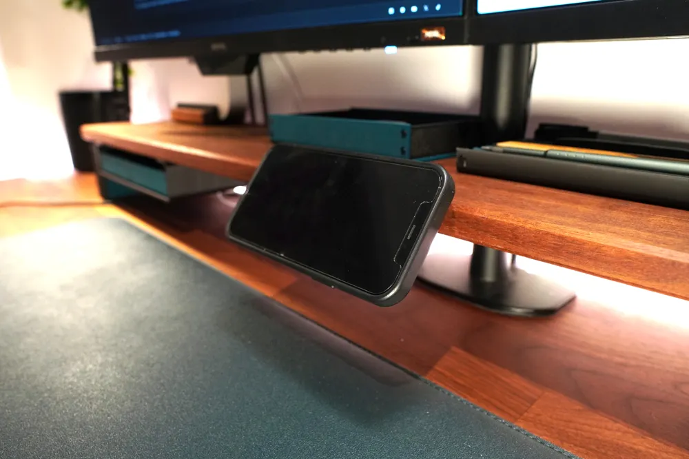 Magsafe Desk Shelf Mount By Foxwood by Foxwood MakerWorld: Download ...