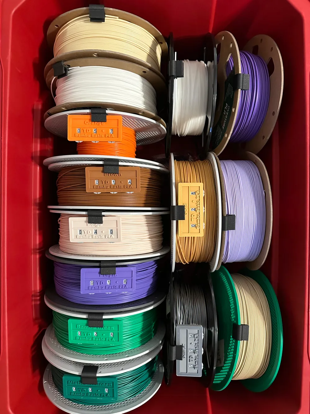 Filament Swatch with TD Dial for Hueforge - Free 3D Print Model ...
