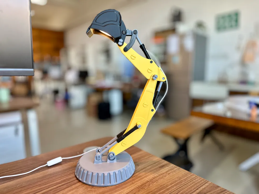 Lámpara Excavadora (Kit de Lámpara LED-001) por WEIWAY - MakerWorld