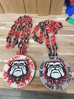 UGA Spinning Hype Chain - Free 3D Print Model - MakerWorld