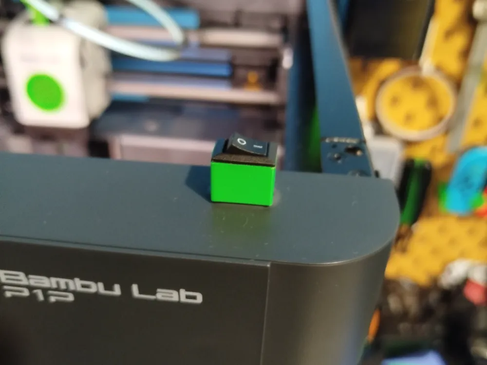 Bambu lab p1p/p1s switch mount by Alex8974 - MakerWorld