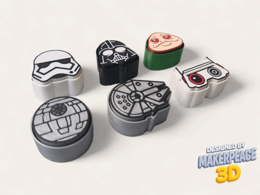 Star Wars - Fidget Clicker 2 - Free 3D Print Model - MakerWorld