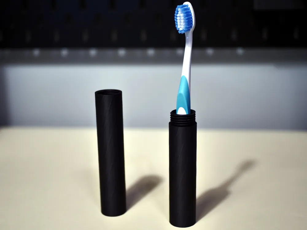 Toothbrush travel case / box by ElNono21 - MakerWorld