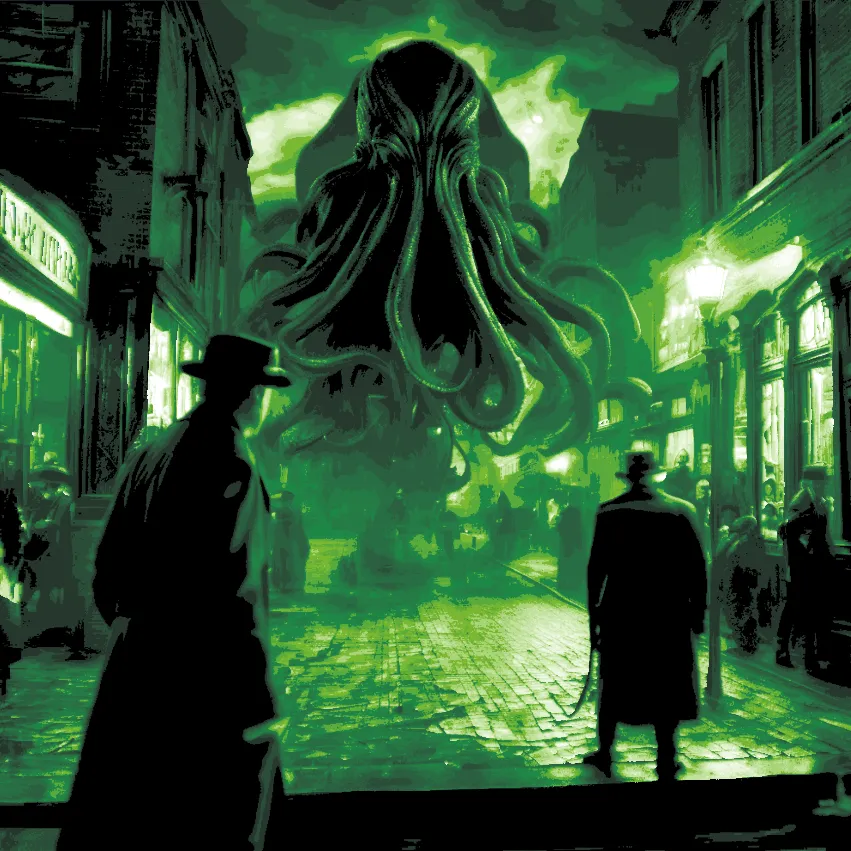 Arkham Horror Inspired Cthulhu HueForge by rodoignaciogonz2 - MakerWorld