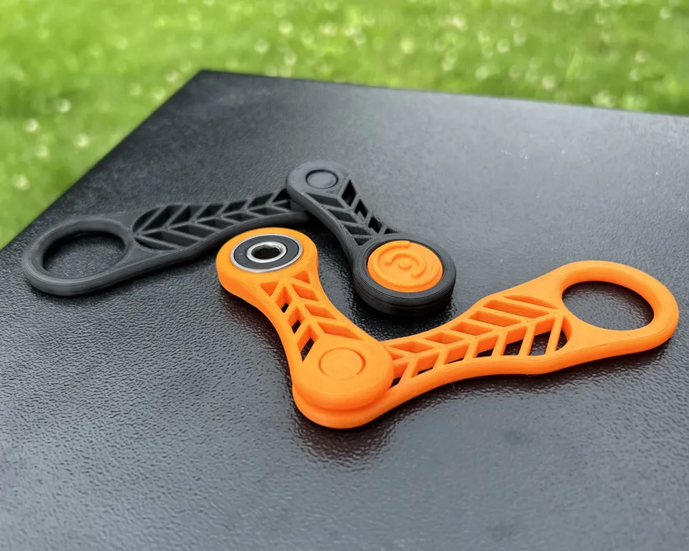 Finger Slinger - Print In Place Spinning Fidget - Free 3D Print Model ...