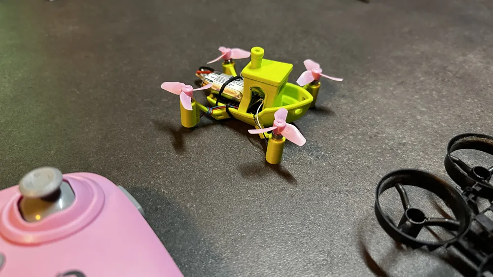 Real RC Benchy Whoop by Tommy 3D LabMakerWorld: Download Free 3D Models