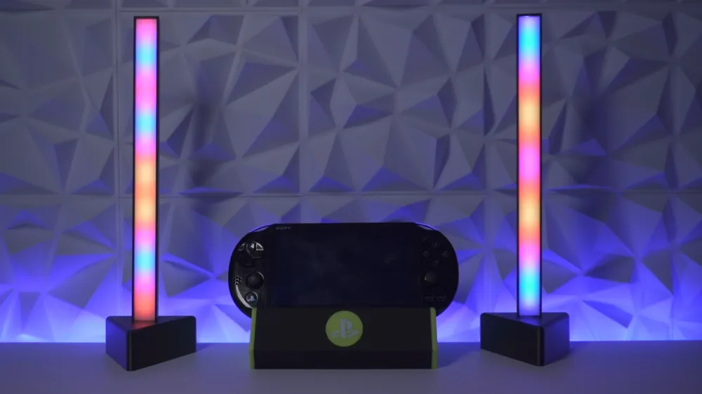 RGB PC Desk Lamps / Wall Lights by JP Alien Gaming - MakerWorld