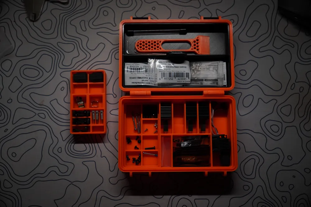 Compact BAMBU LAB Rugged Toolbox Endgame - X1 P1 by BorgoTechSpace MakerWorld: Download Free 3D ...