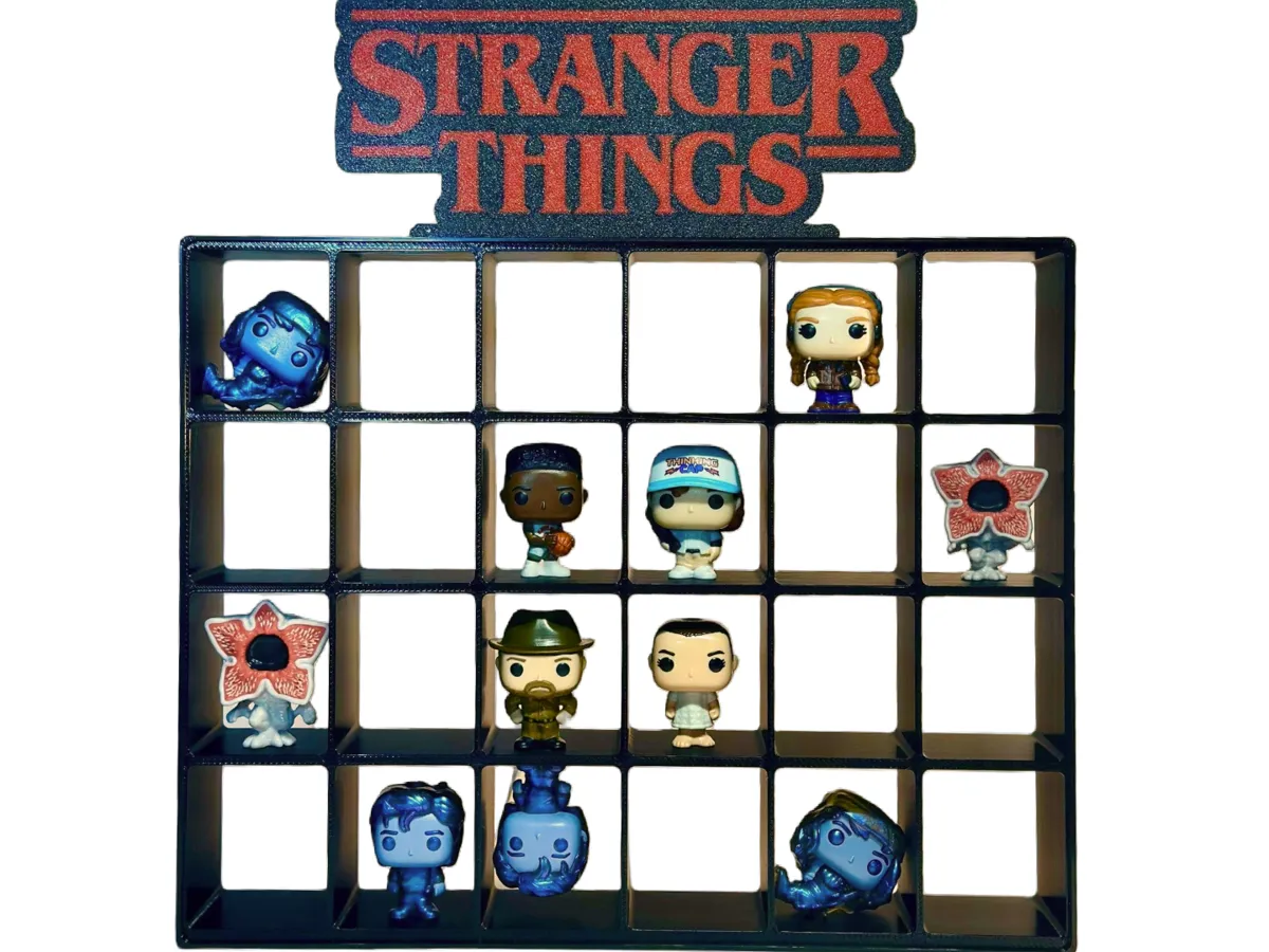 STRANGER THINGS KINDER JOY DISPLAY STAND - Free 3D Print Model - MakerWorld
