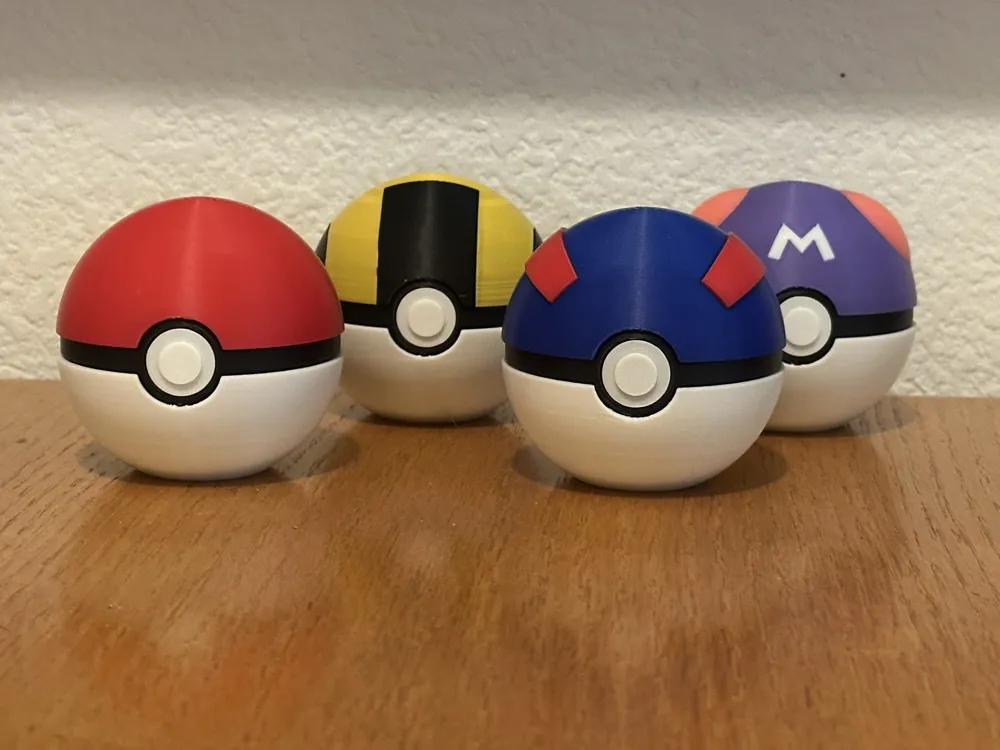 Pokeball Switch Game Case by Offhand Crafting MakerWorld: Download Free ...