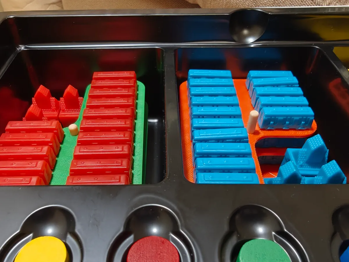 Ticket to Ride Europe - Train Tray / Plate Extend Remixed by alfeg ...