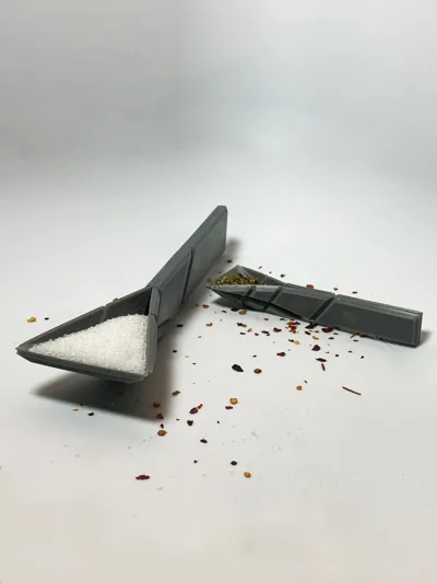 Origami Foldable Measuring Spoon - TBSP/ML by mateibocancios MakerWorld ...