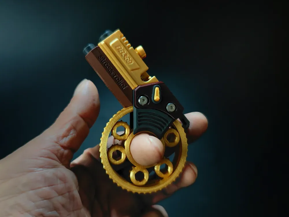 Finger Fidget BB Gun - Free 3D Print Model - MakerWorld