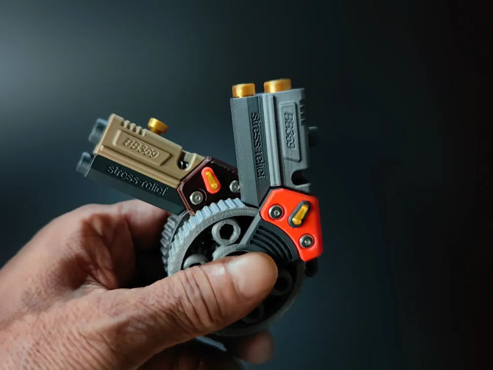 Finger Fidget BB Gun - Free 3D Print Model - MakerWorld