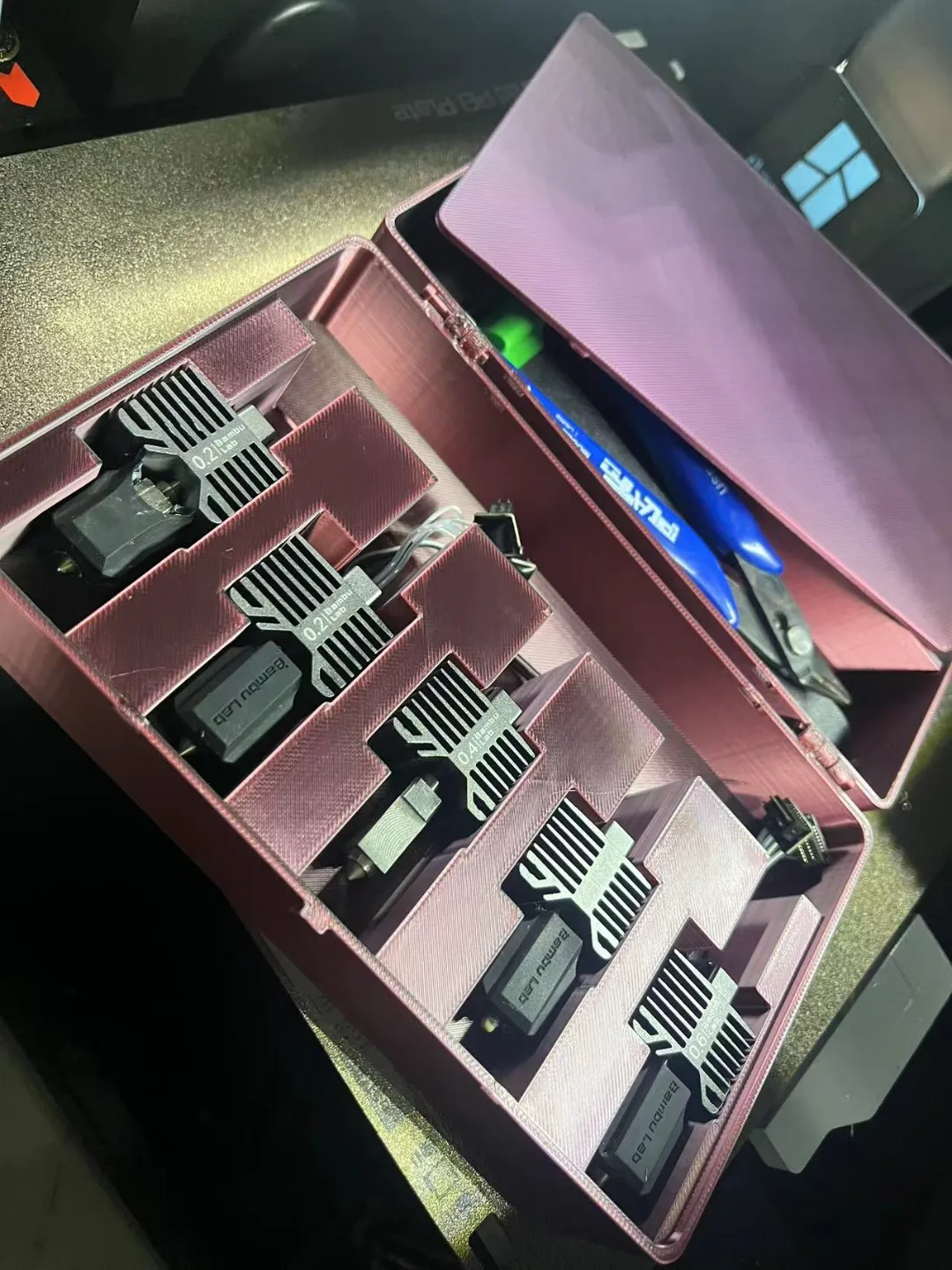 Tool Box (including fan print head) by CJH MakerWorld: Download Free 3D ...