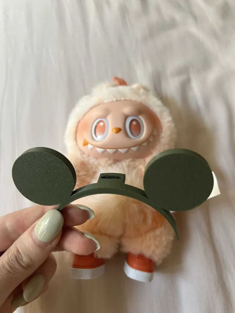 LABUBU - Mickey Ears by irmik_design MakerWorld: Download Free 3D Models