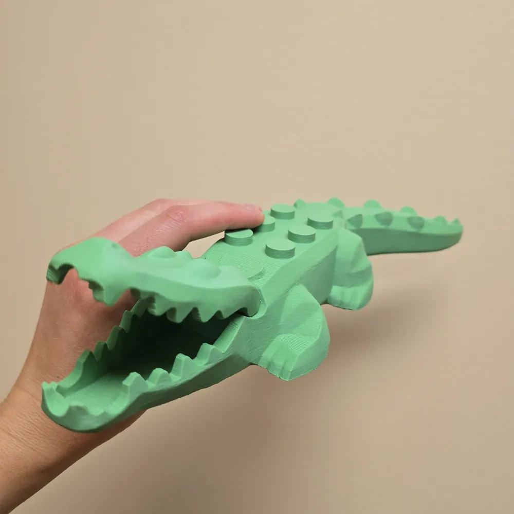 Big Brick Gator 300% Remixed by maker_rachael MakerWorld: Download Free ...