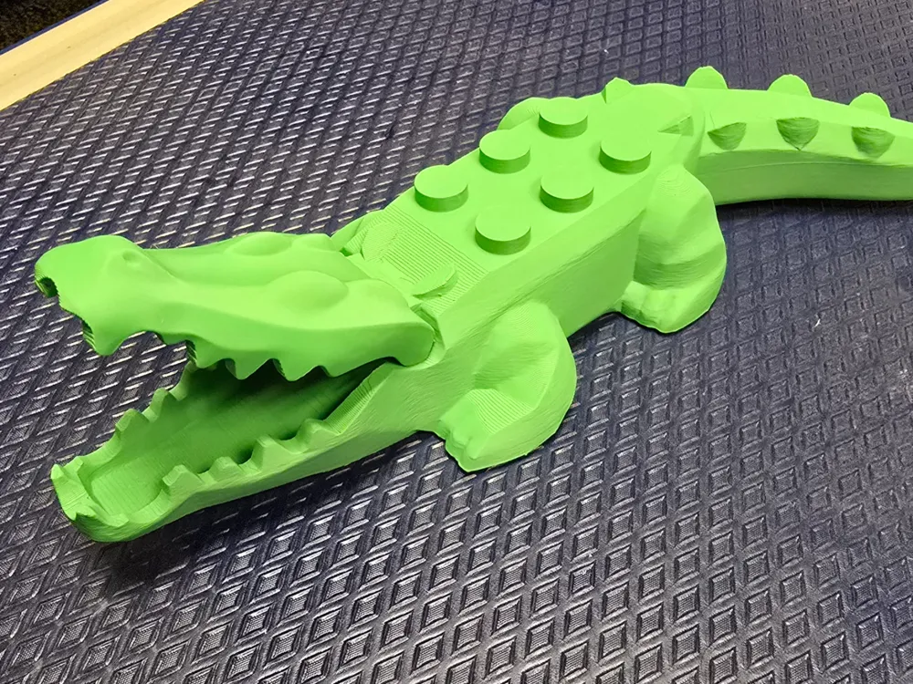 Big Brick Gator 300% Remixed by maker_rachael MakerWorld: Download Free ...
