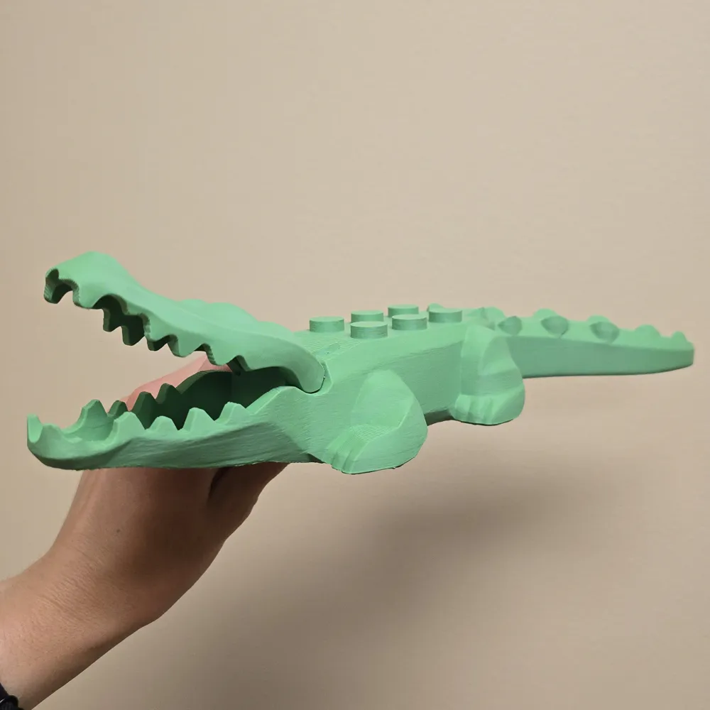 Big Brick Gator 300% Remixed by maker_rachael MakerWorld: Download Free ...