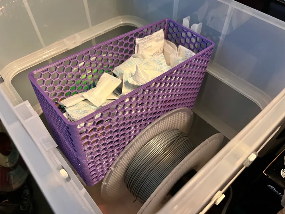 Hex Container for Printdry Pro Desiccants Packets by djngnear - MakerWorld