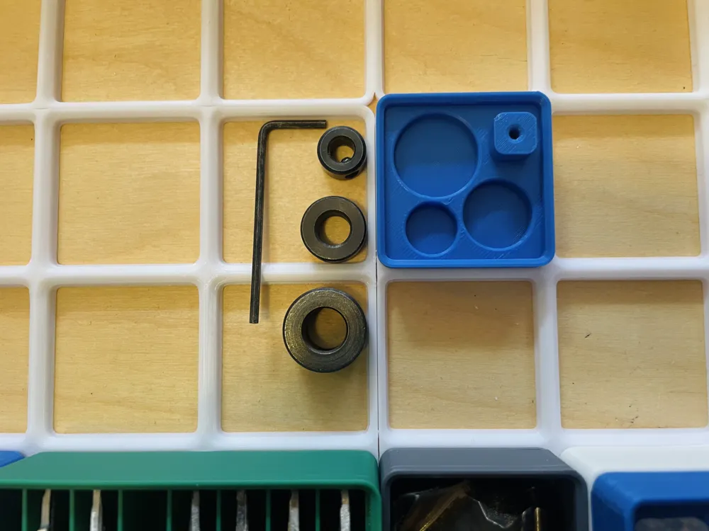 Gridfinity - Drill Collar Depth Stop by fillilutten - MakerWorld