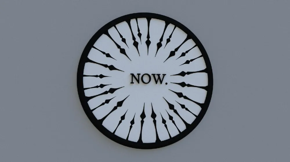 The NOW. clock by DaDucky - MakerWorld