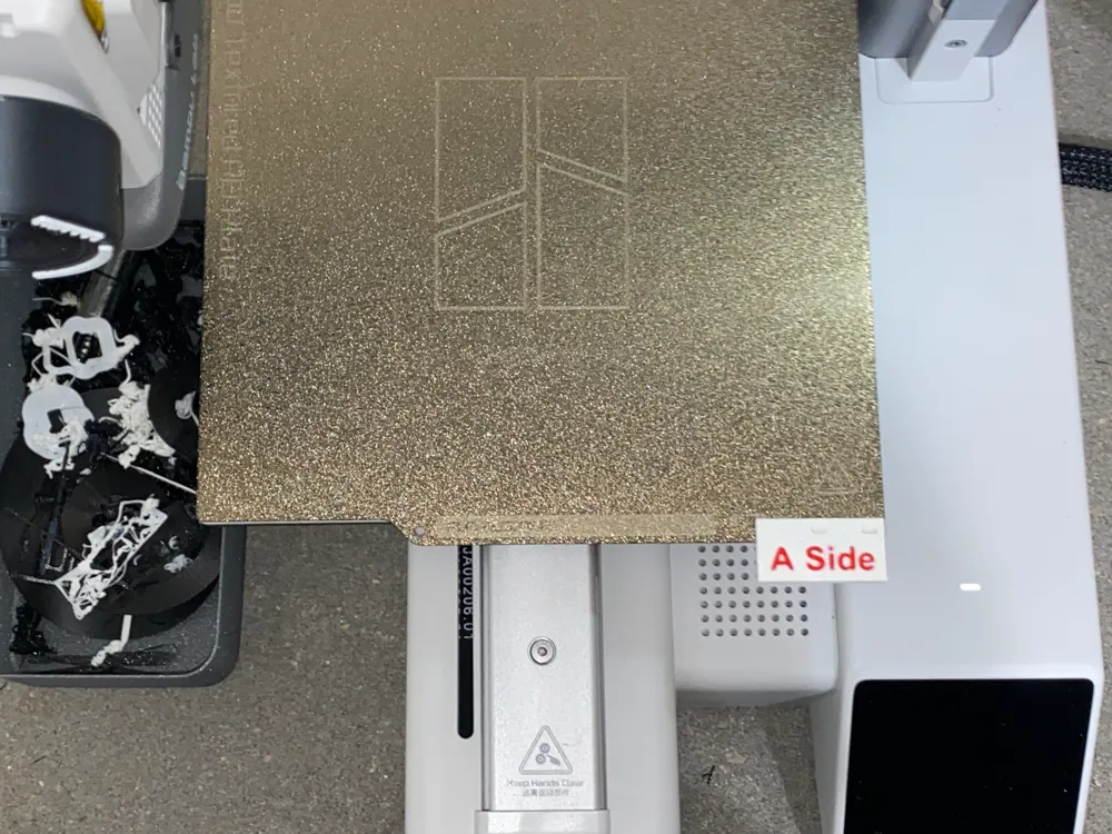 Plate Side Labels for A1 and A1 mini "Double Sided Textured PEI Plates ...