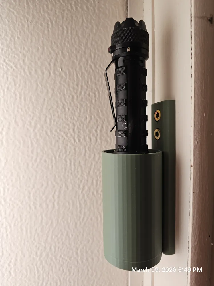 Bushnell 0716 Flashlight Mount - Free 3D Print Model - MakerWorld