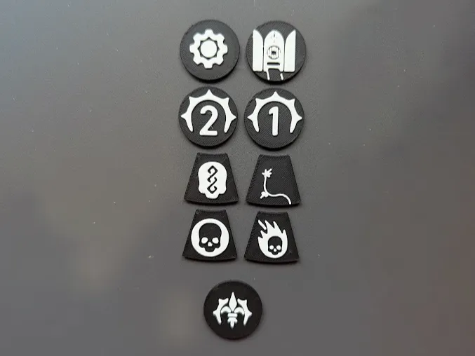 Kill Team Novitiates Tokens by Designs by Davyd MakerWorld: Download ...