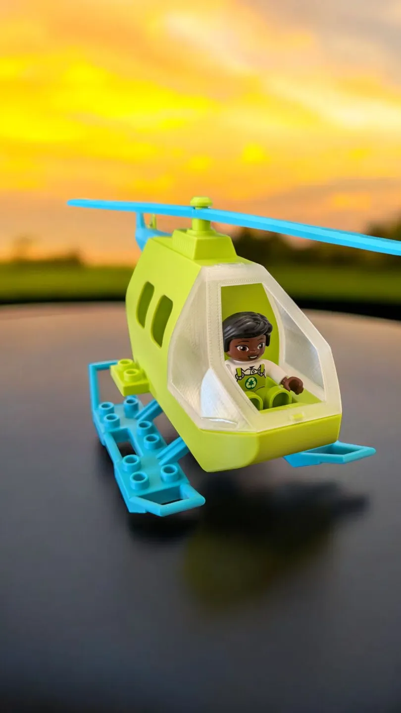 Duplo helicopter by fr3D - MakerWorld