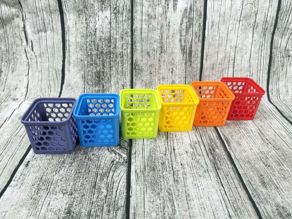Stackable Bins 50mmx50mm - Free 3D Print Model - MakerWorld