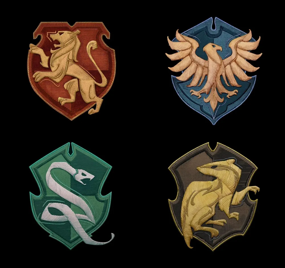 Hogwarts House Crests (Hogwarts Legacy Style) by Aaksta MakerWorld ...