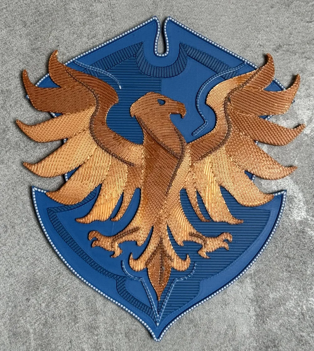 Hogwarts House Crests (Hogwarts Legacy Style) - Free 3D Print Model ...