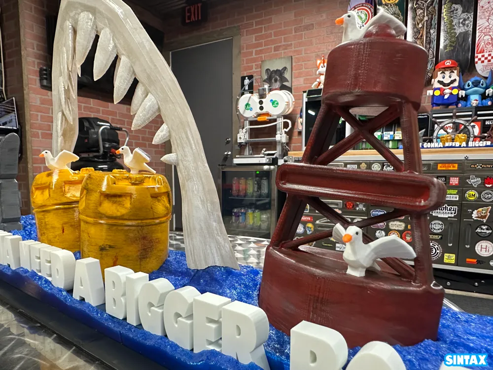 Stern Pinball: Jaws "Teeth" Topper - Free 3D Print Model - MakerWorld