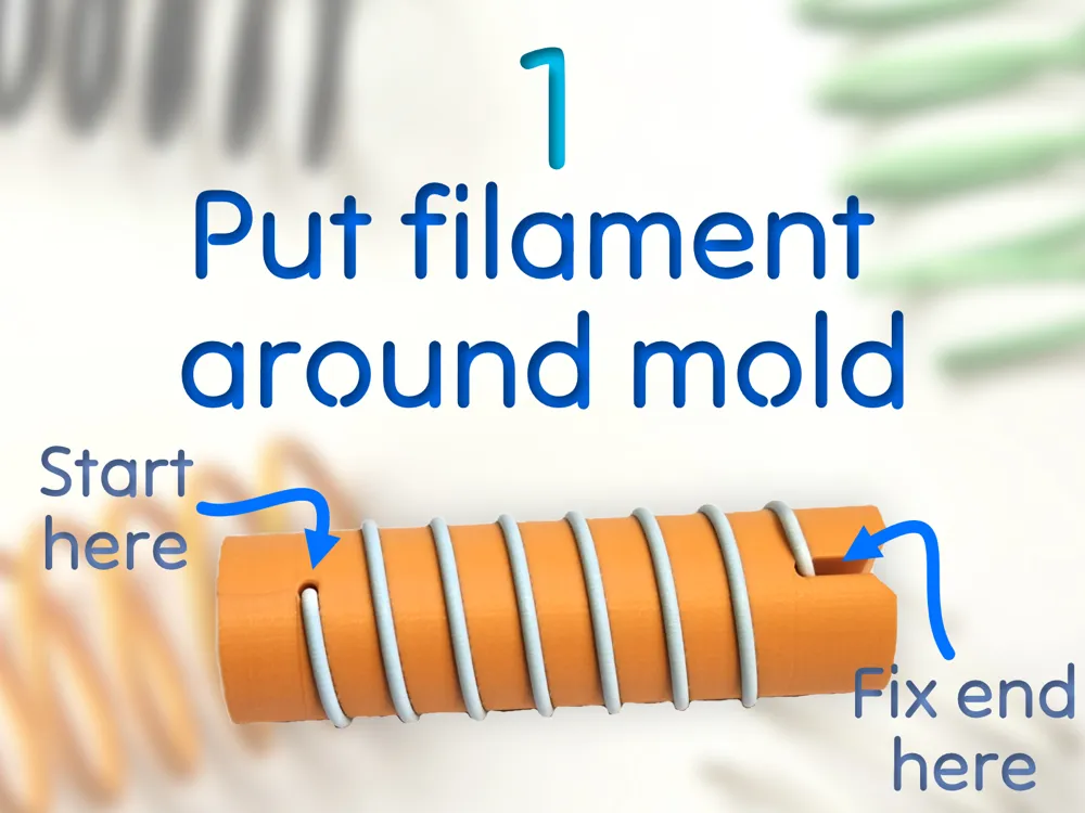 Parametric Spring Mold Generator Remixed by BlainLeVilain - MakerWorld