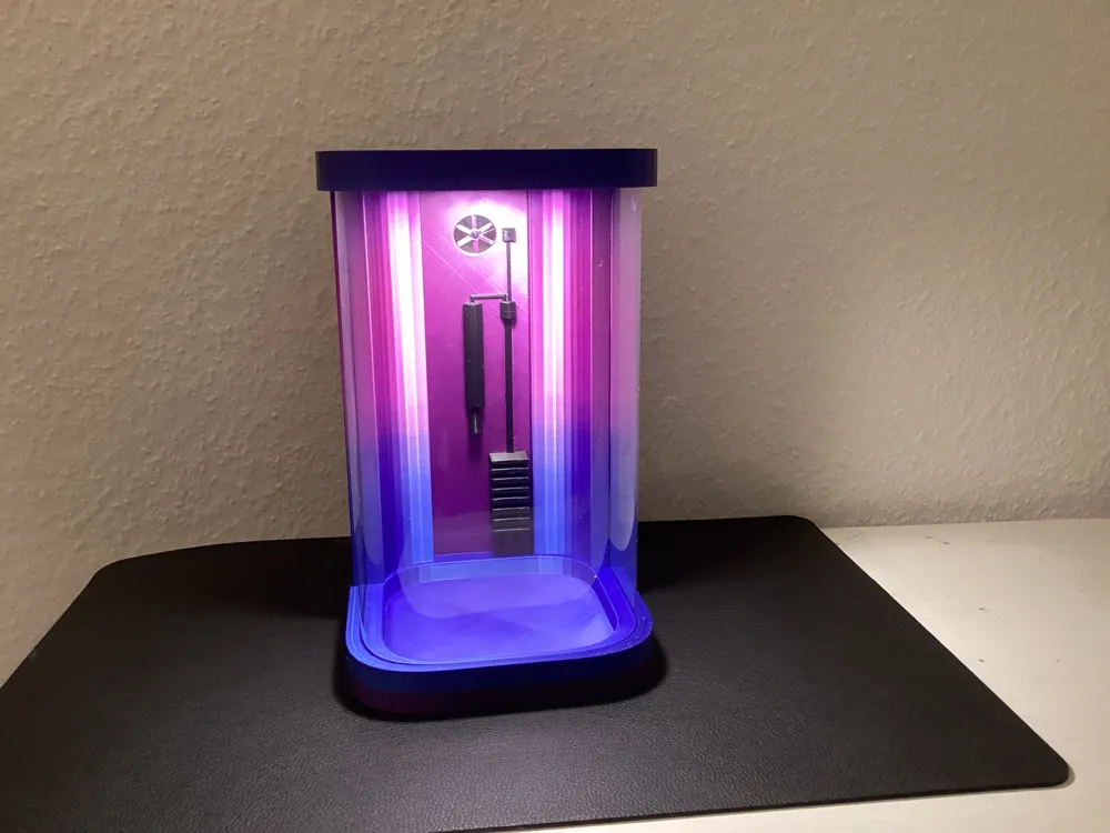 Display case, illuminated container - Free 3D Print Model - MakerWorld