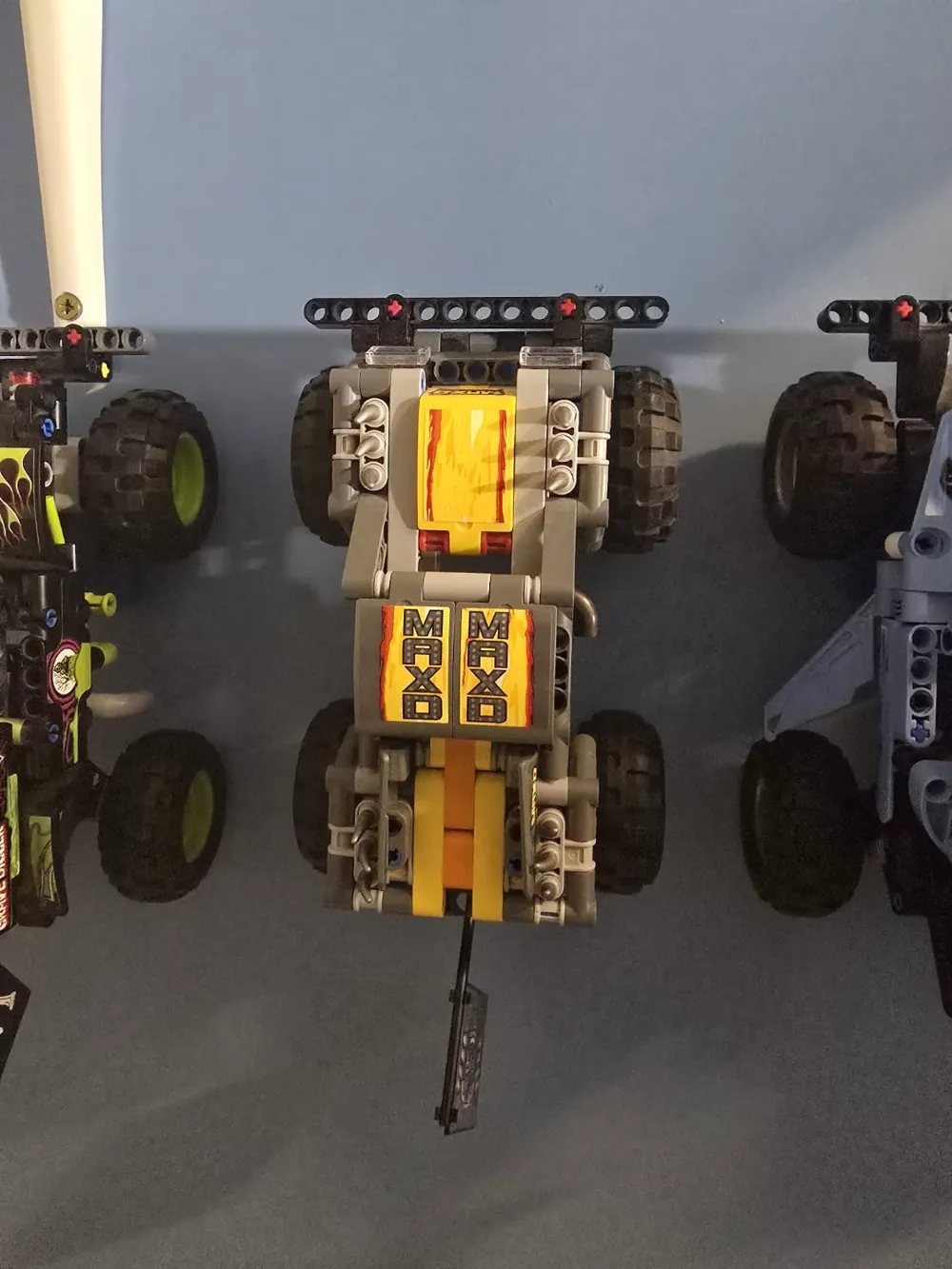 Legos Monster Jam wall mounts - Free 3D Print Model - MakerWorld