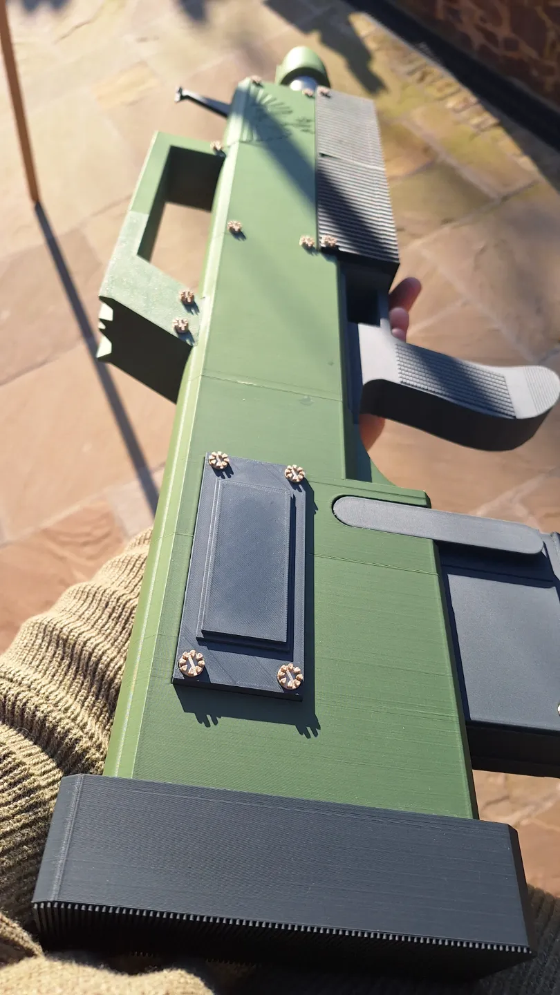 Battlemace 40M Bullpup Laser Rifle - Las Rifle - Free 3D Print Model ...