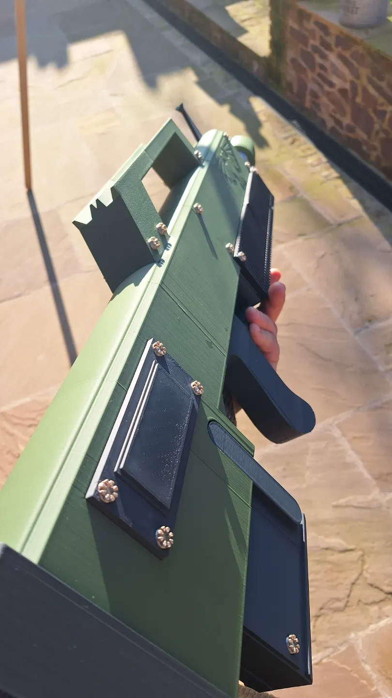 Battlemace 40M Bullpup Laser Rifle - Las Rifle - Free 3D Print Model ...