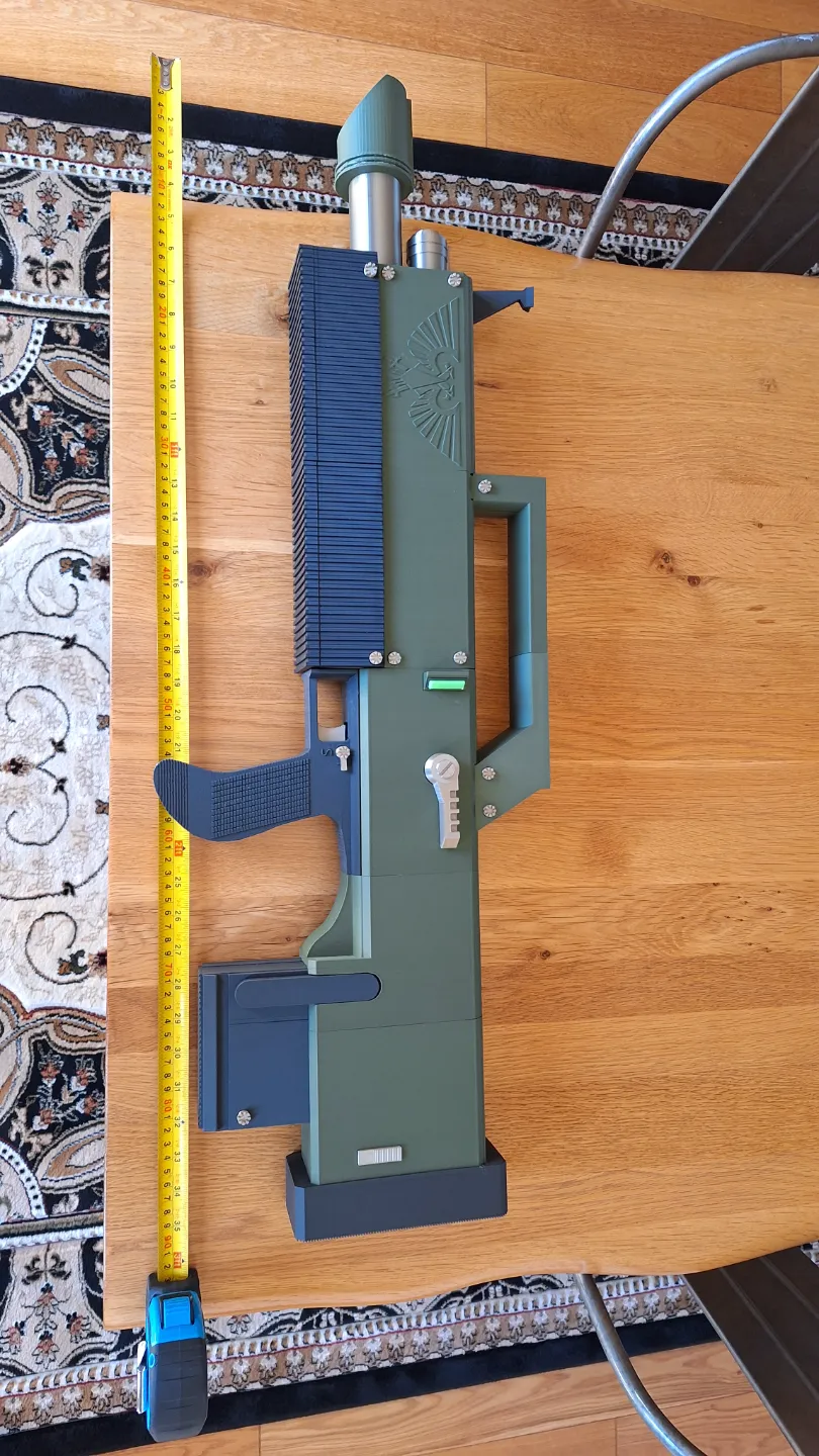 Battlemace 40M Bullpup Laser Rifle - Las Rifle - Free 3D Print Model ...