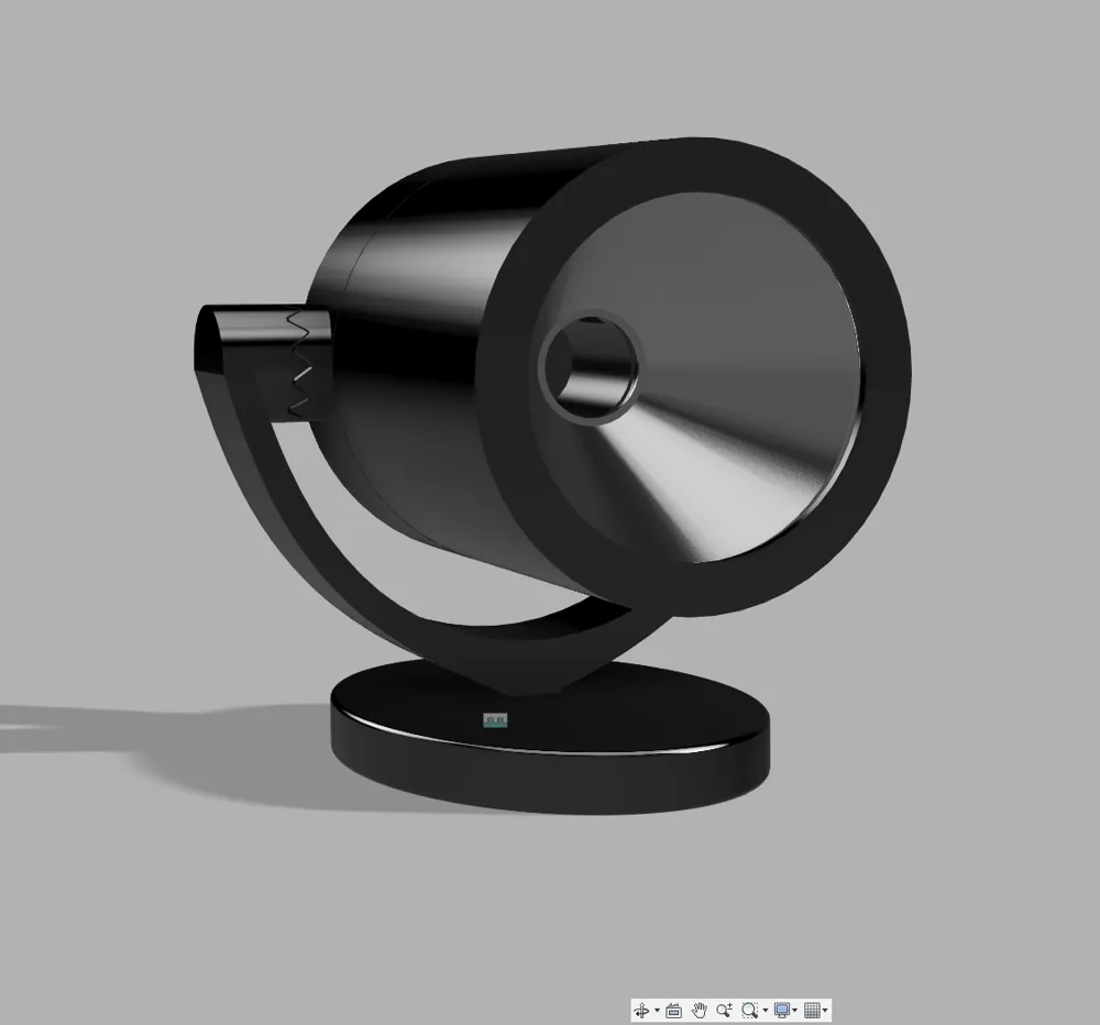 Mini Spotlight halogen. Remotely controlled! by Keralots MakerWorld ...