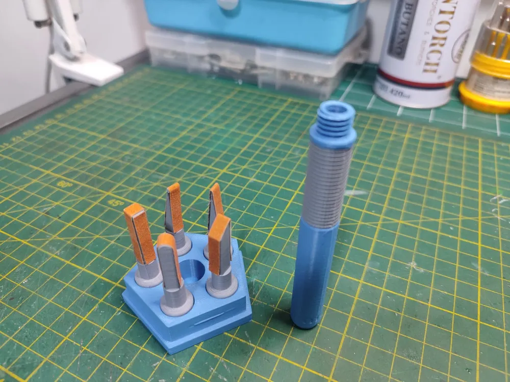Handle and tips for precision sanding - Free 3D Print Model - MakerWorld